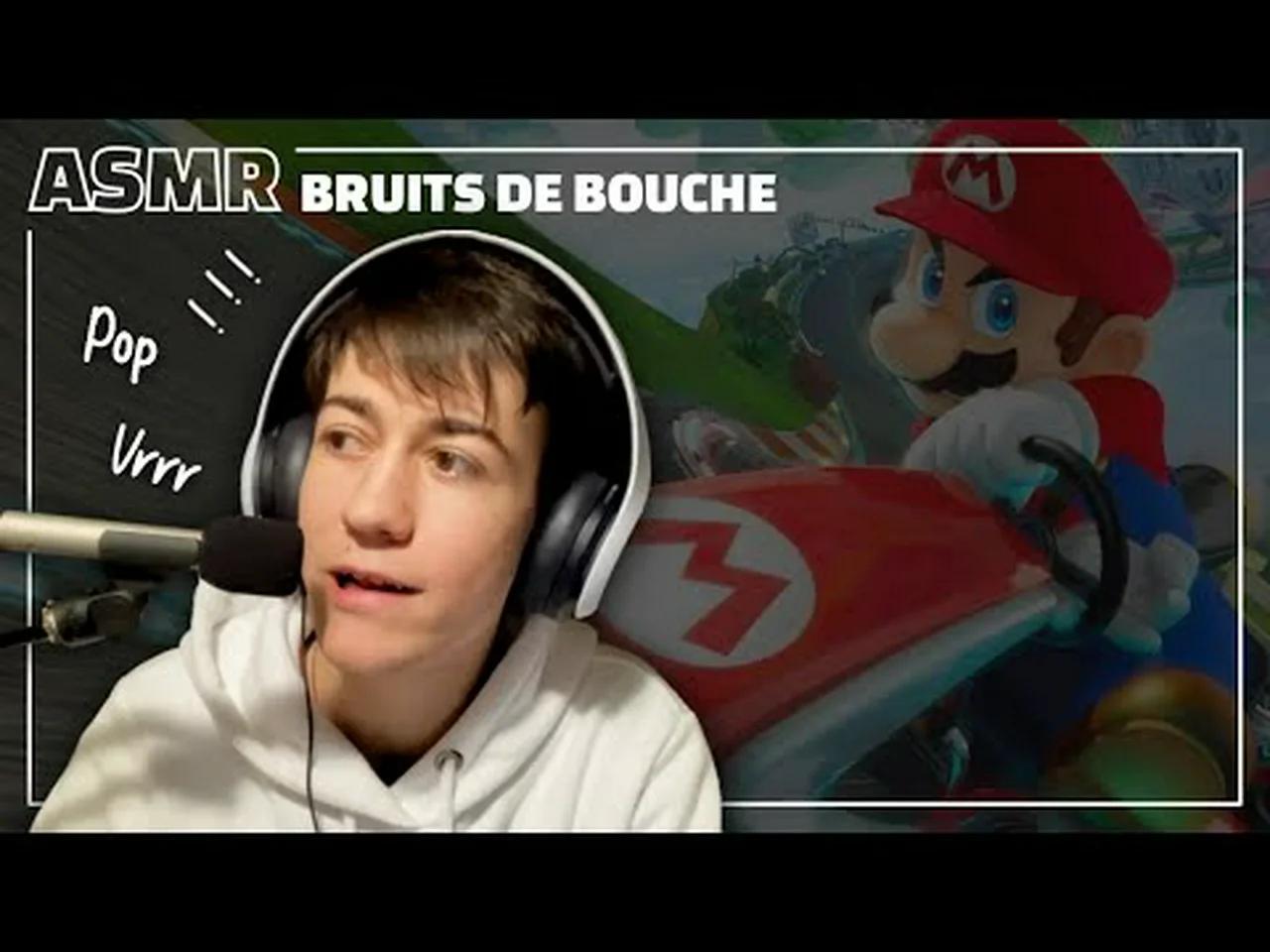 Je DOUBLE Les Bruitages De Mario KART ASMR Intense