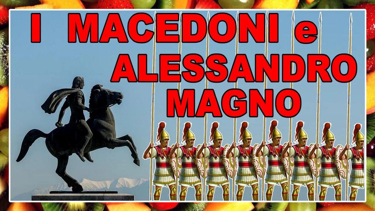 👑⚔ I MACEDONI e L'IMPERO di ALESSANDRO MAGNO - Falange Macedone, Regno ...