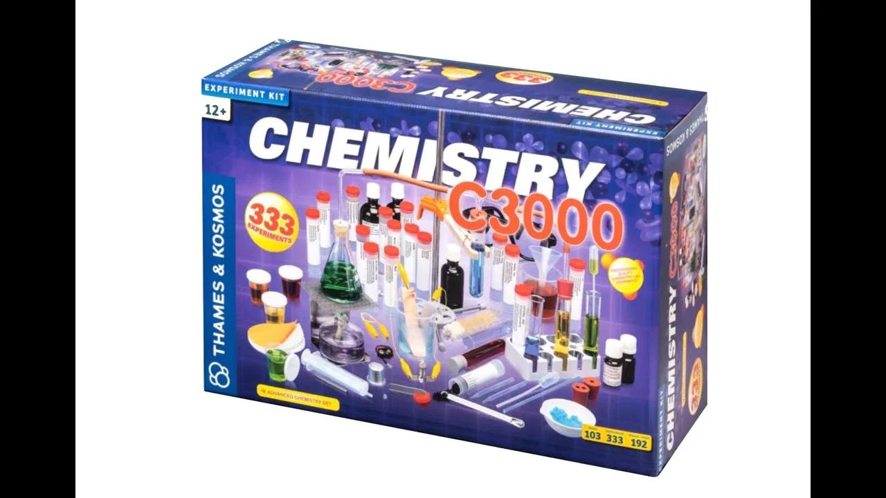 Chem3000 Unboxing - What's Inside Thames & Kosmos Chemistry C3000 Kit