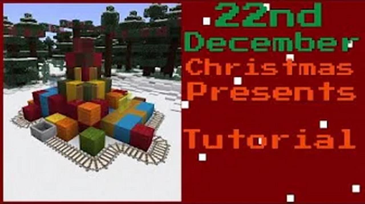 Minecraft Pile of Christmas Presents [22nd December] Christmas Calendar ...