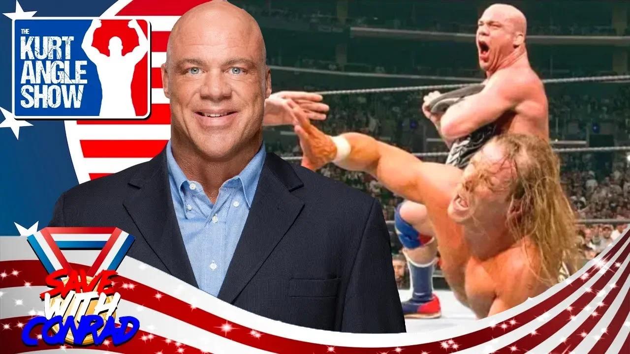 Kurt Angle calls his Iron Man Match with Shawn Michaels