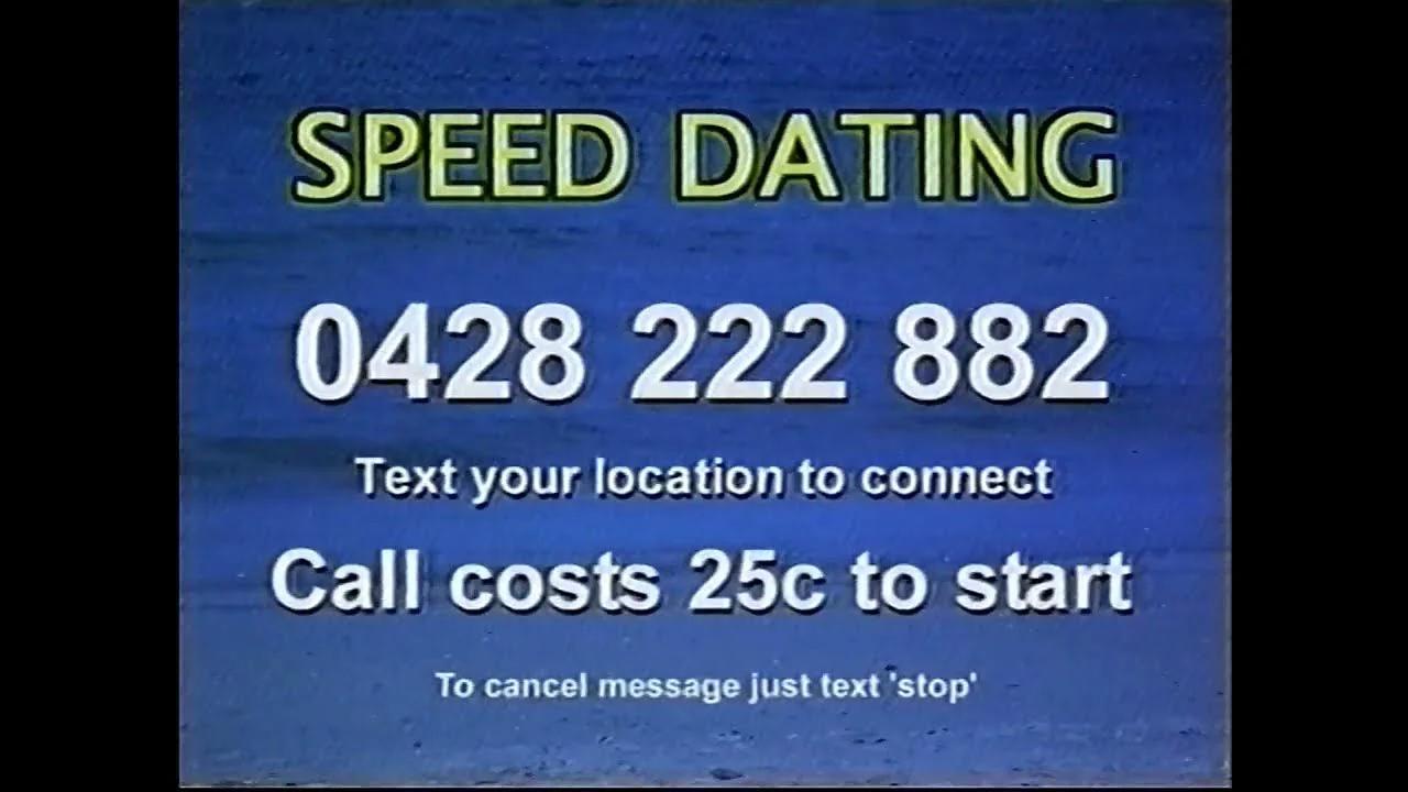 Sex Hotline Australian late night TV commercial VHS RIP #18 SPEED DATING