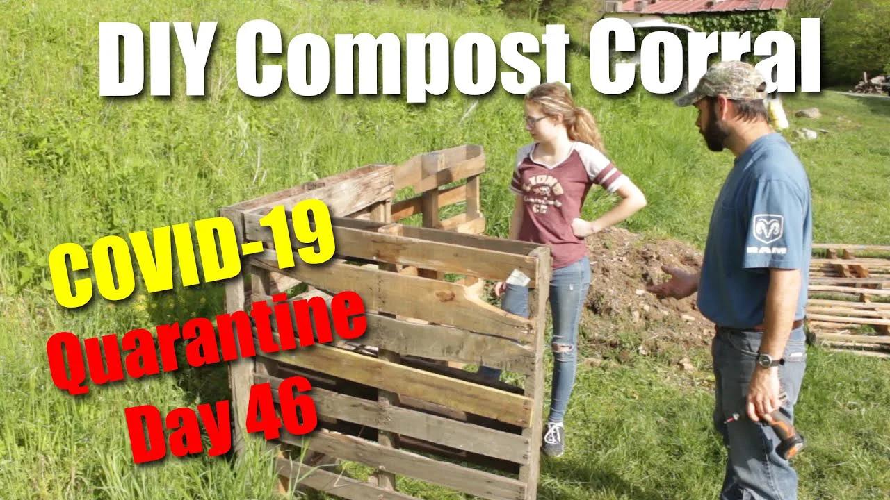 Building a DIY Compost Corral