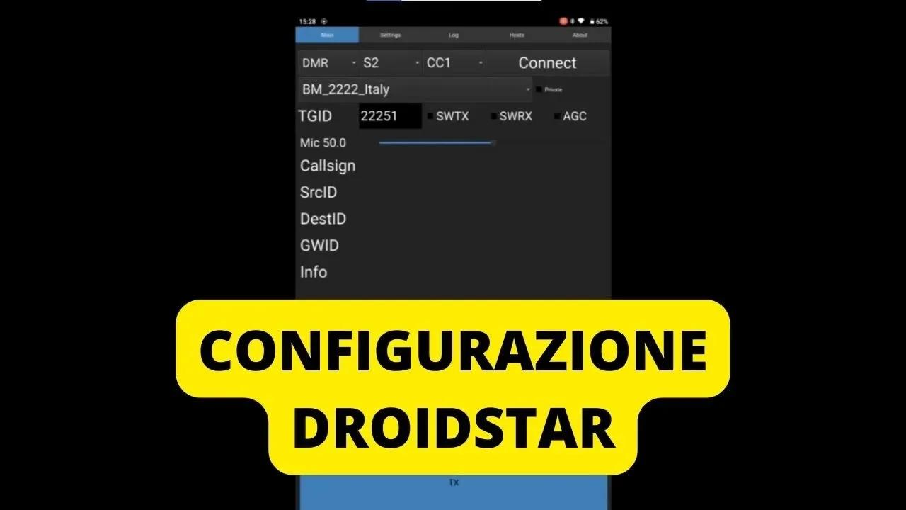 DroidStar - Tutorial e configurazione
