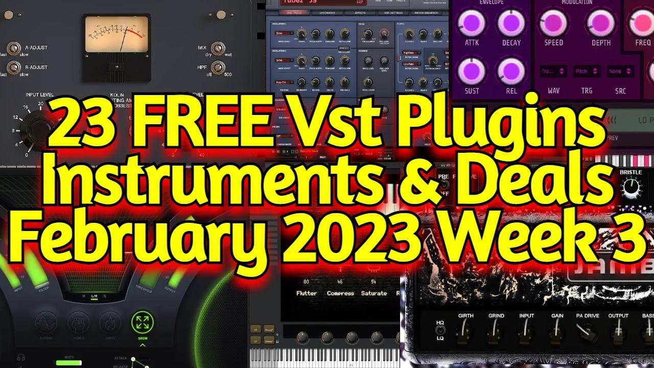 23 Best New FREE VST Plugins, Vst Instruments, Sample Packs & Plugin ...
