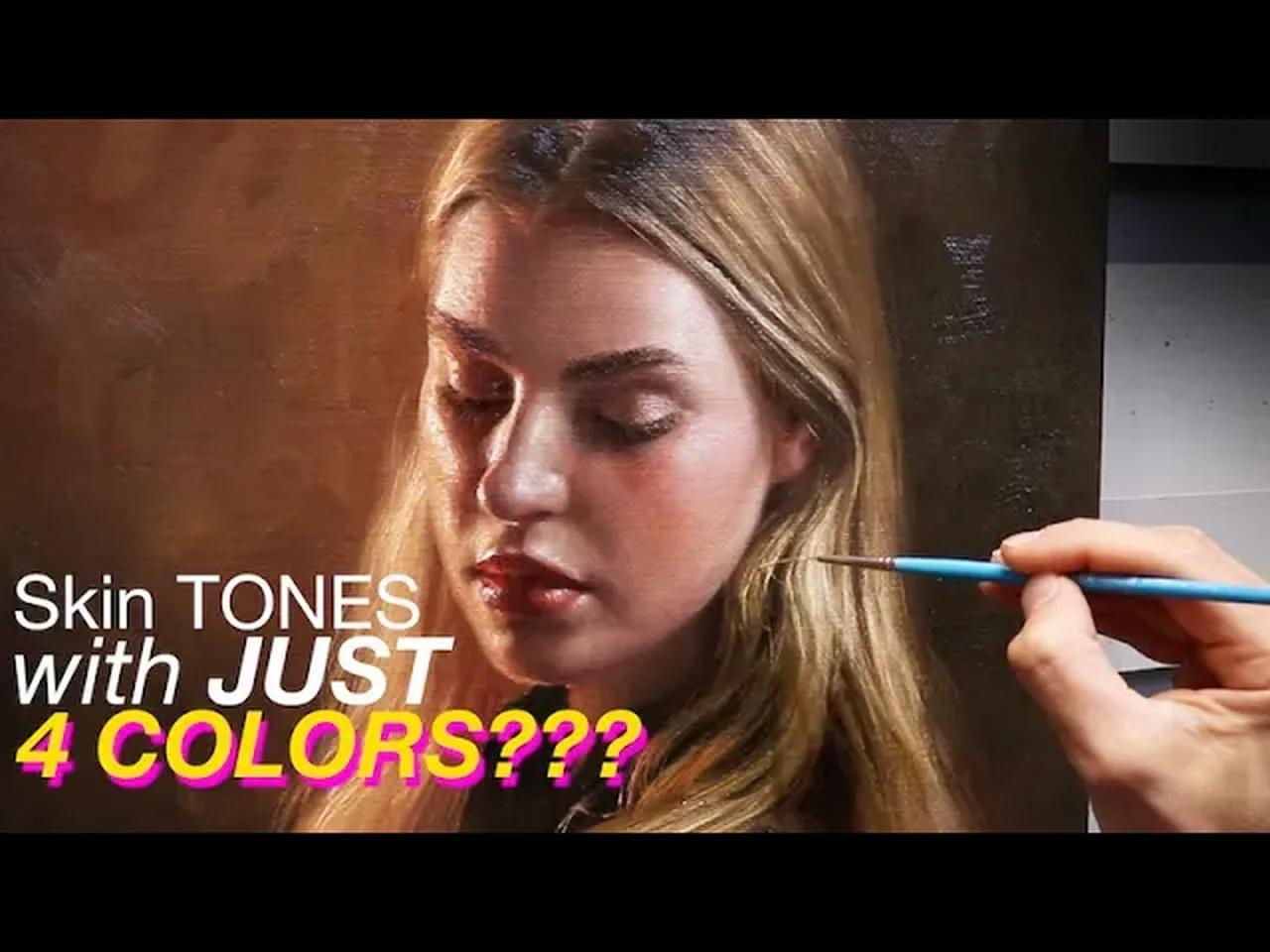 Realistic Skin Tones with Just 4 colours!?!? The Zorn Palette - Colour ...