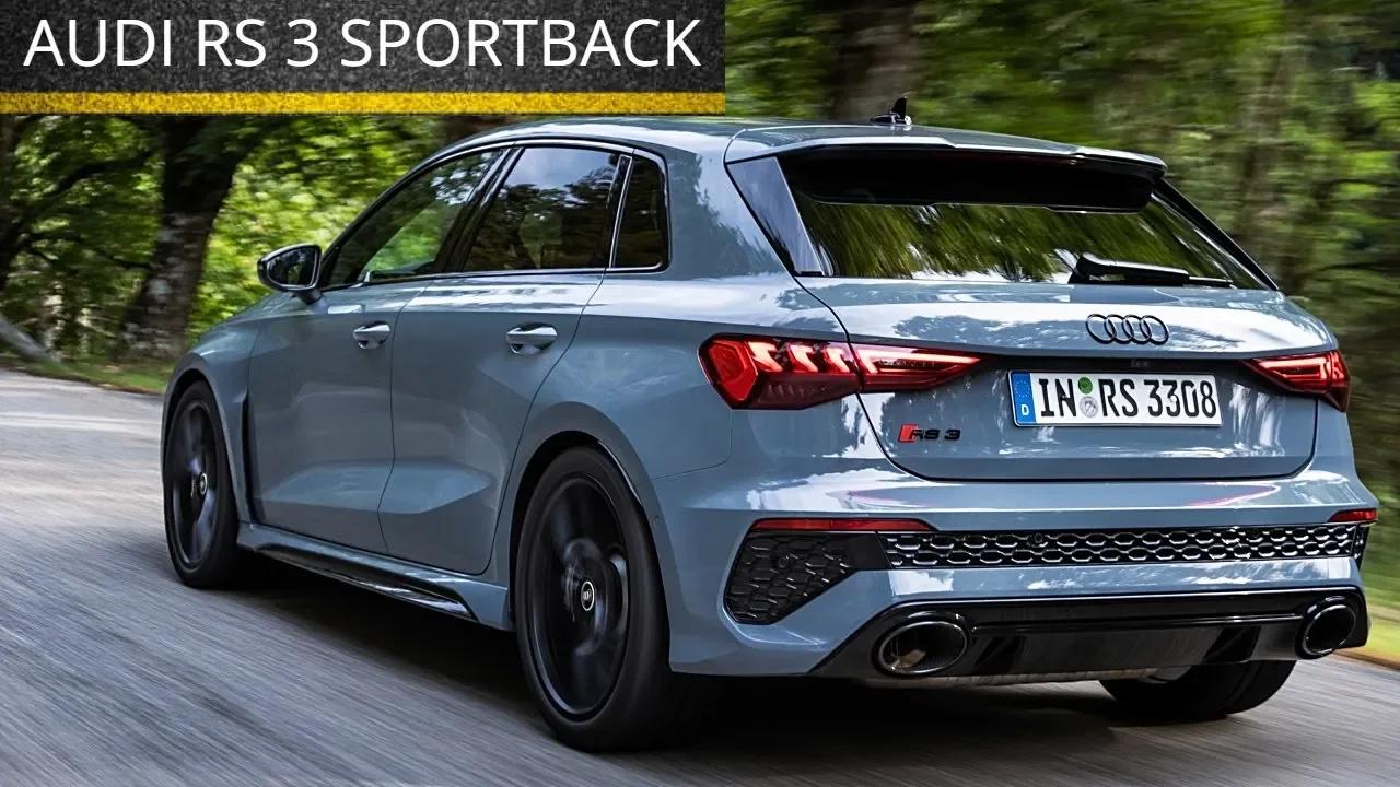AUDI RS 3 Sportback 2022 (Kemora Grey) - Exterior, interior y conducción