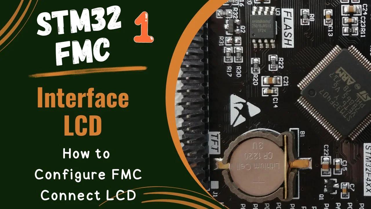 Stm32 Fsmc Lcd Part 1 How To Configure
