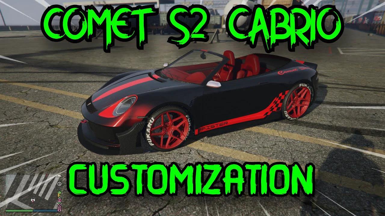 Comet S2 Cabrio Customization GTA Online The Contract
