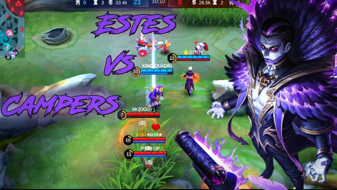 Funny Estes Gameplay #mlbb #mobilelegends #shorts