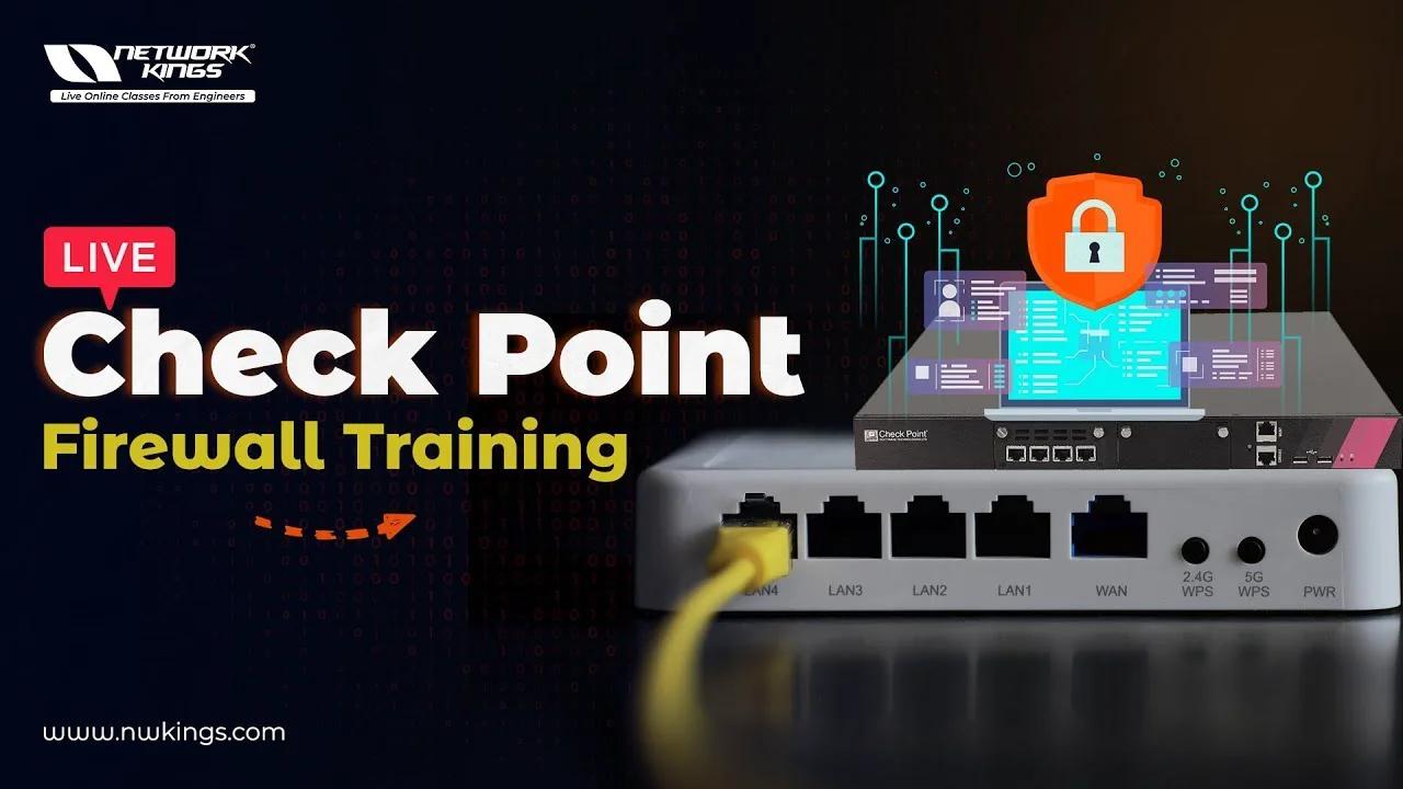 Live Checkpoint Firewall Introduction || Network Kings