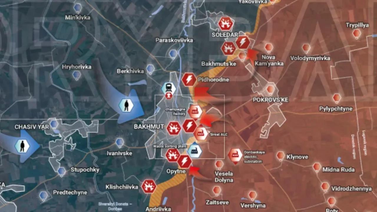 Ukraine Russian War Chronicle, Rybar Map for December 14, 2022 The ...