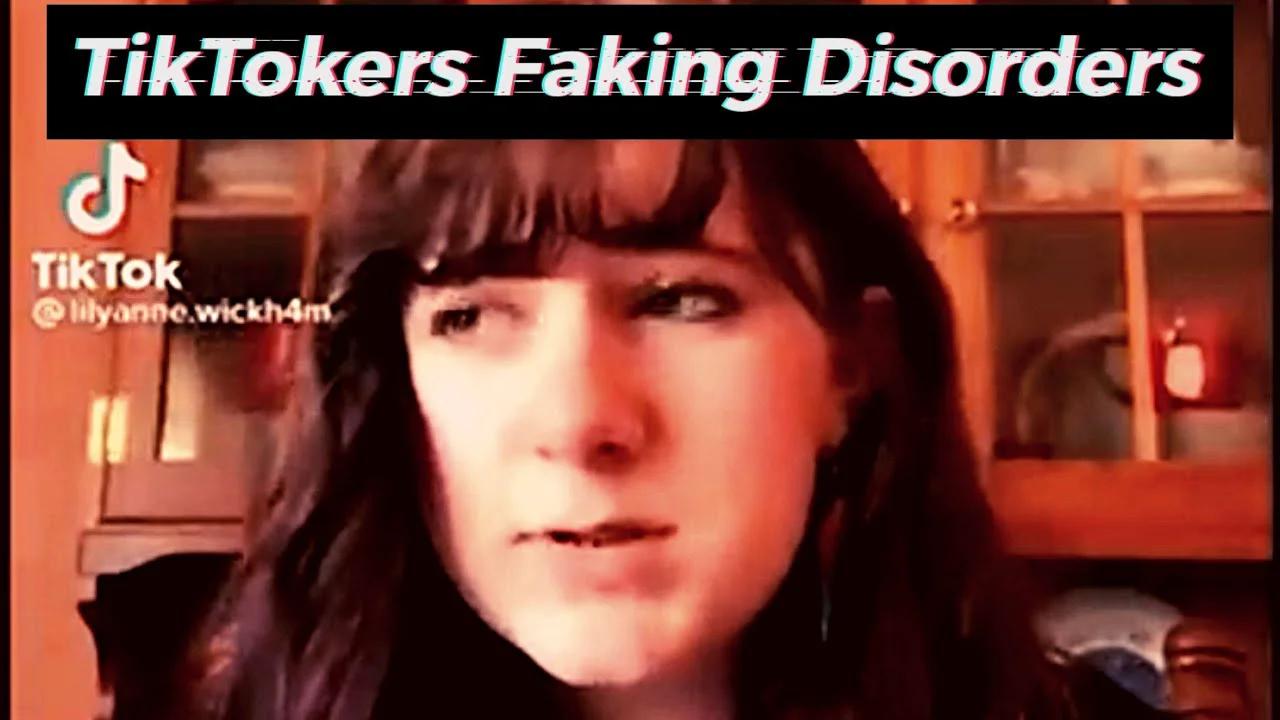 TikTok Cringe Compilation | TikTokers Faking/Mocking Disorders For Clout