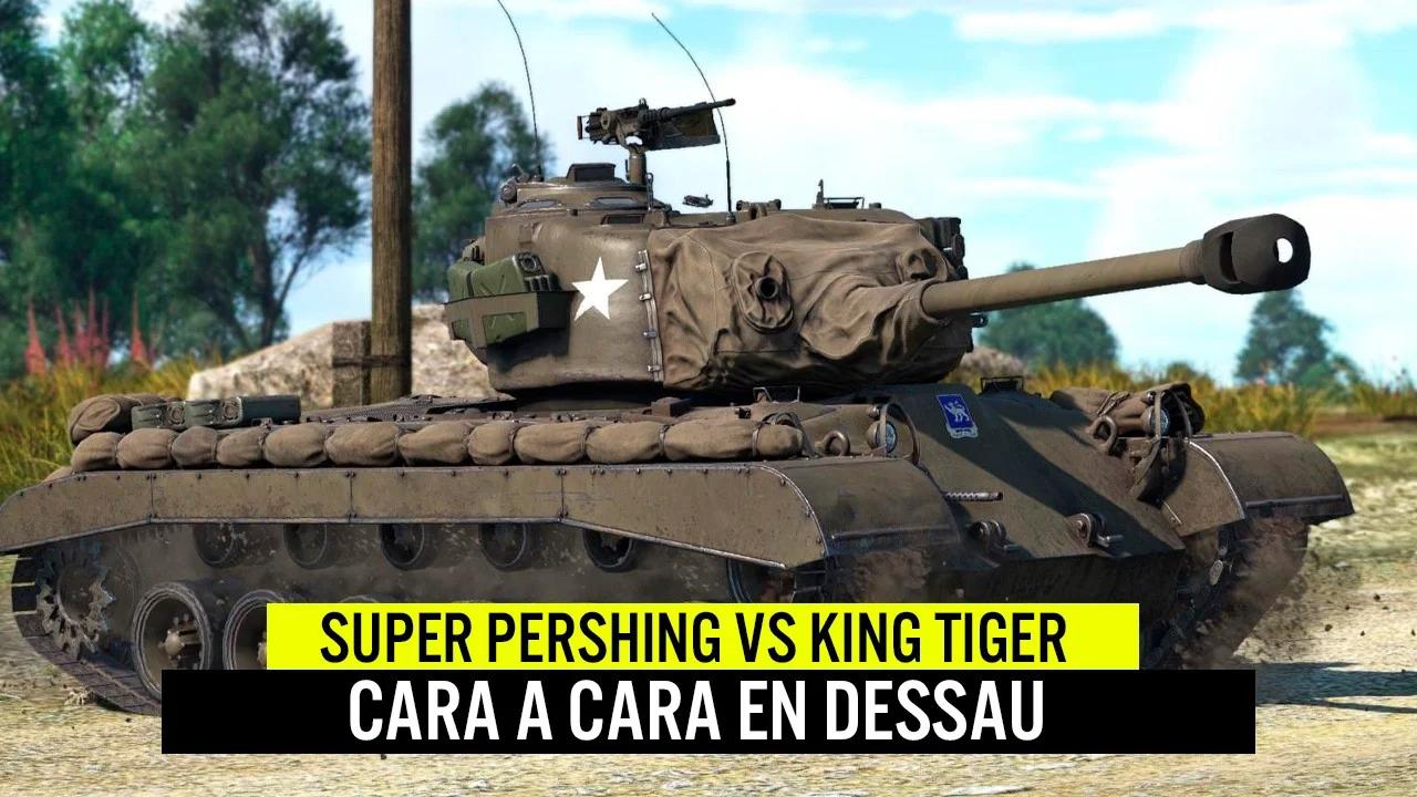 🚩Super Pershing vs King Tiger: Cara a Cara en Dessau - La Historia Real