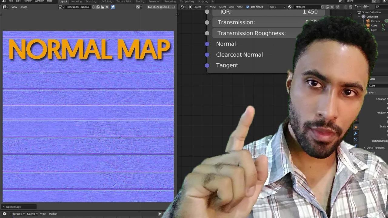 Como funciona o Normal Map?