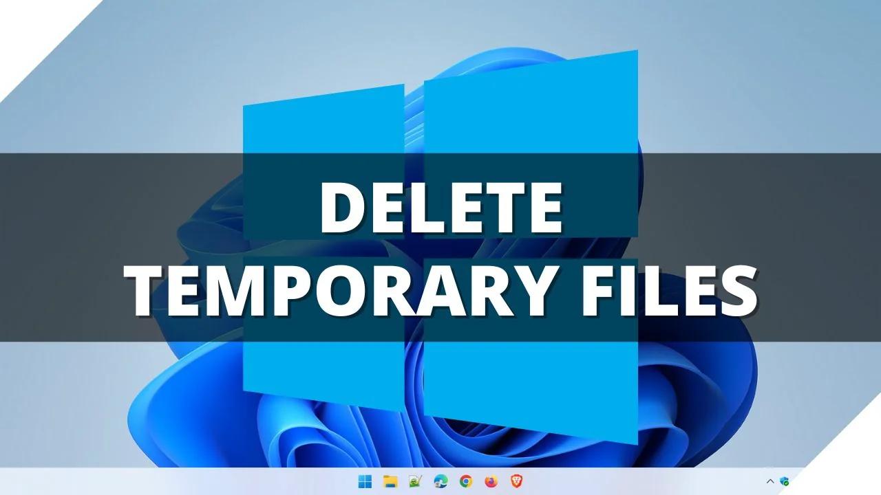 How to delete temporary files in Windows 11 (step by step)