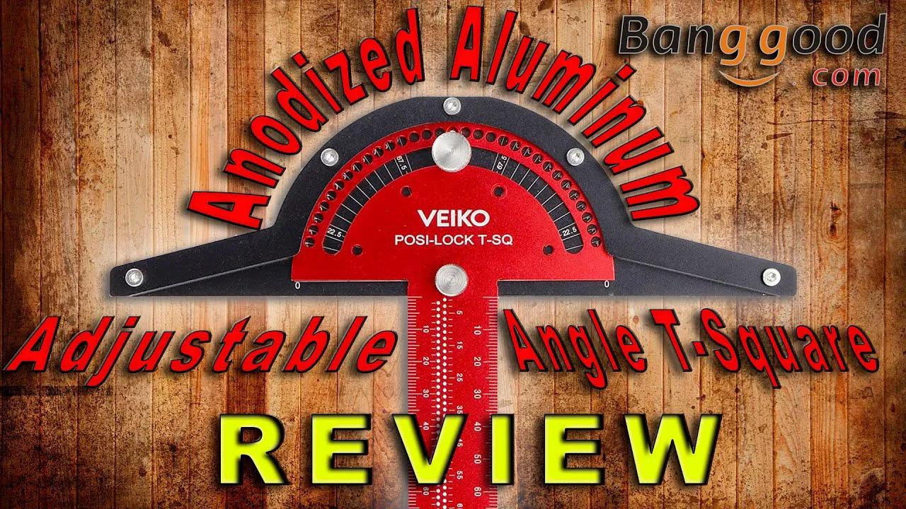 Tool Review: Banggood Veiko Aluminum 300mm Angle Positioning T Square