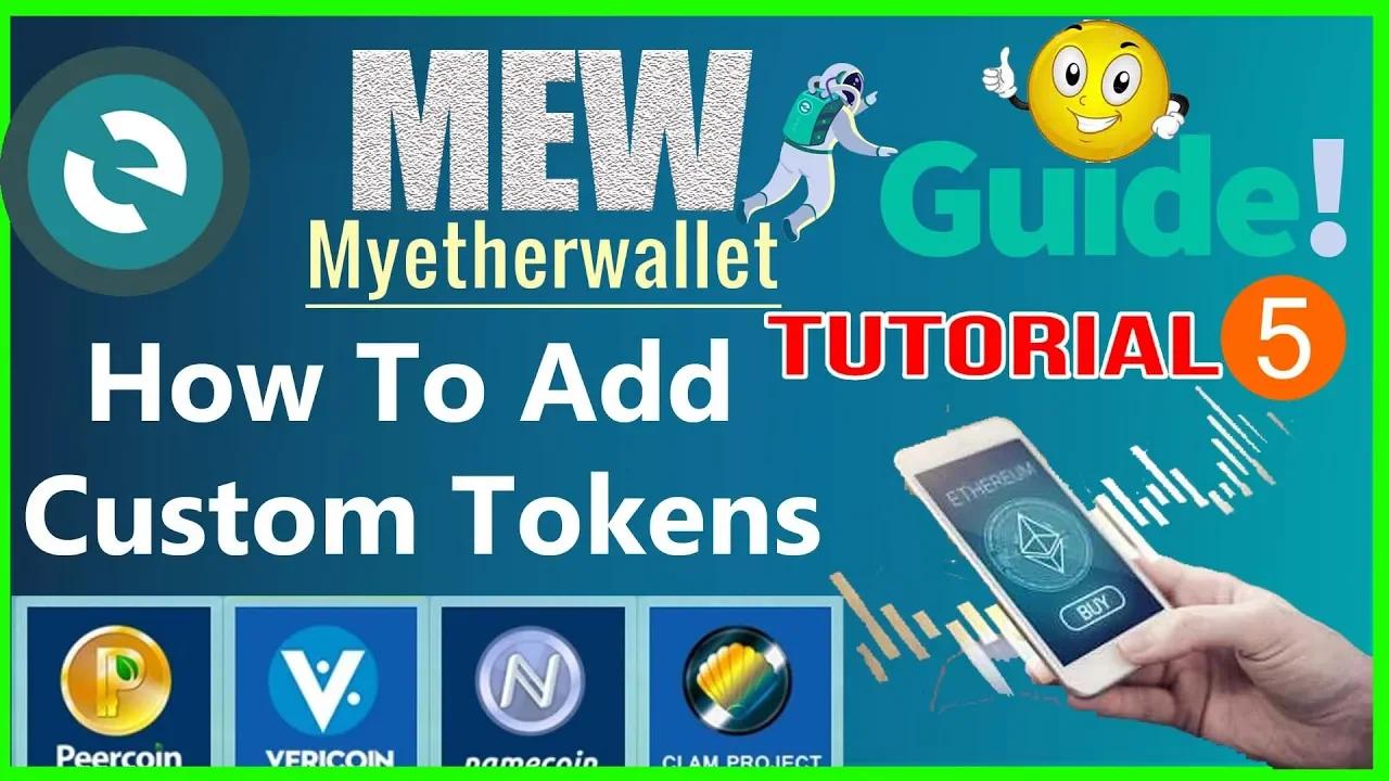 How To Add Custom Tokens into Myetherwallet com | Custom Tokens