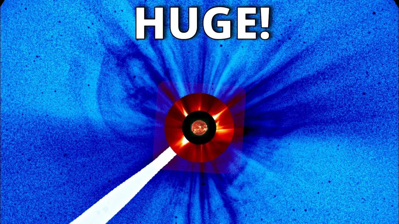 SOLAR EXPLOSION OF PLASMA TODAY!