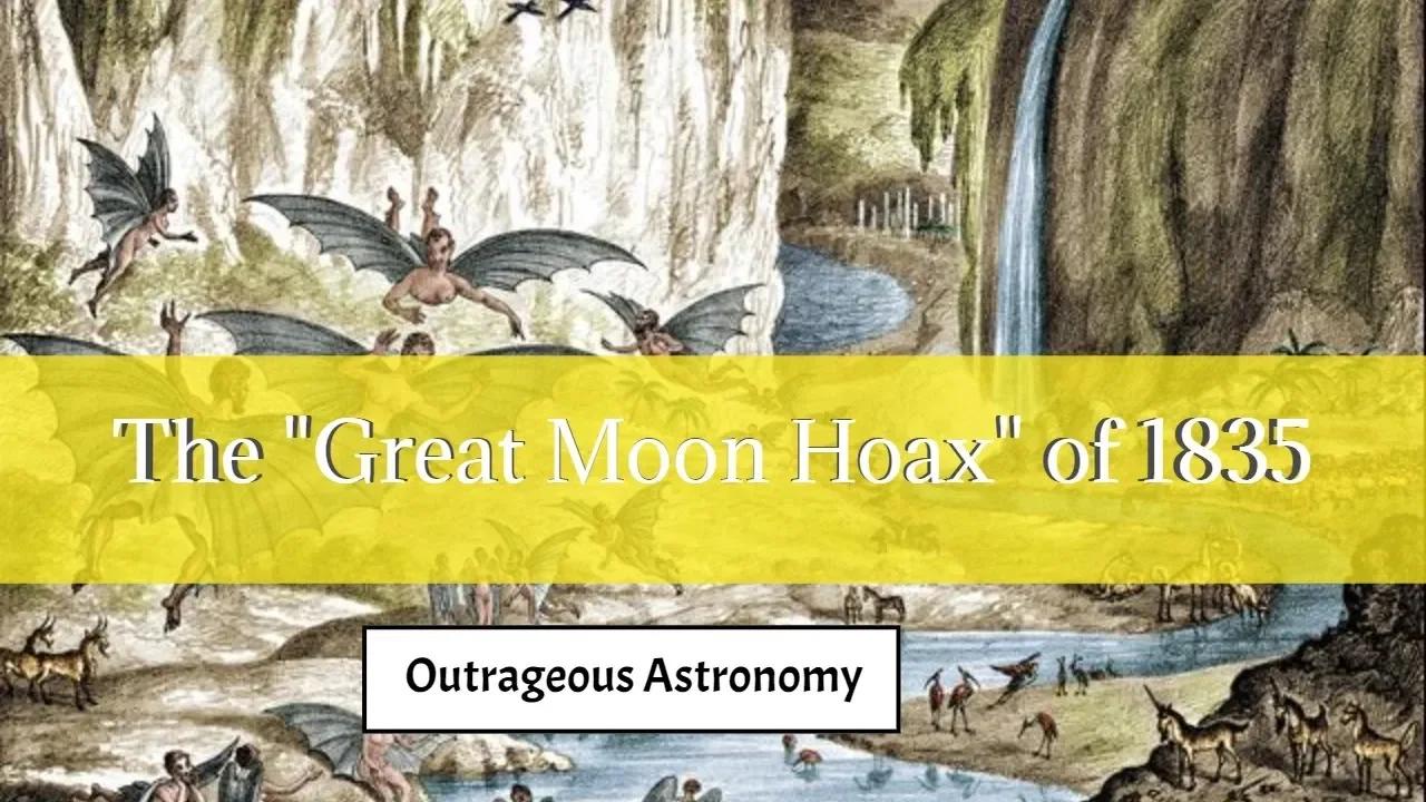 Outrageous Astronomy | Who Was Behind The Great Moon Hoax of 1835 ...