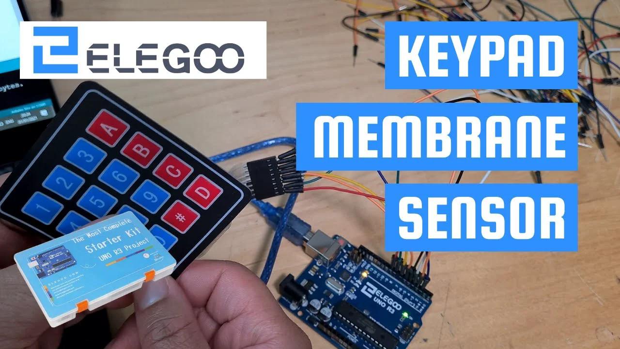 Membrane Switch Keypad Arduino Tutorial - Elegoo The Most Complete Starter Kit