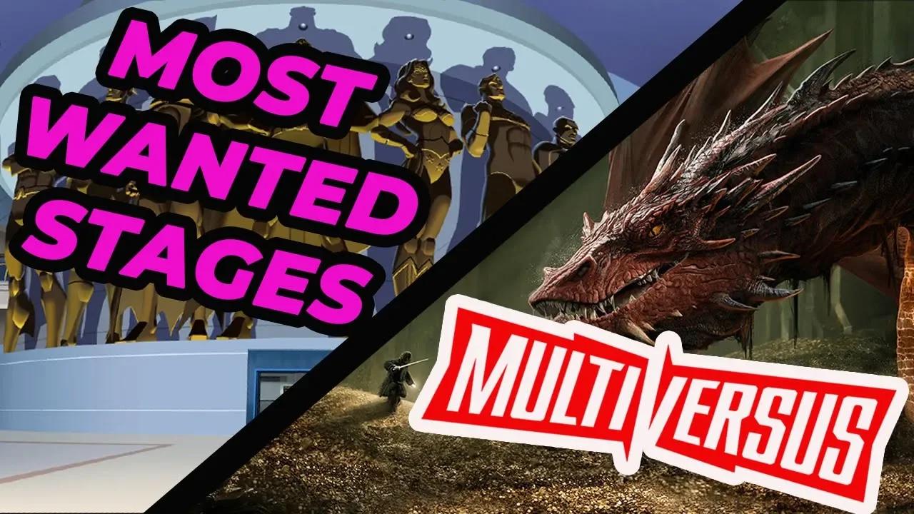 MOST WANTED Stages for in Warner Bros MultiVersus!