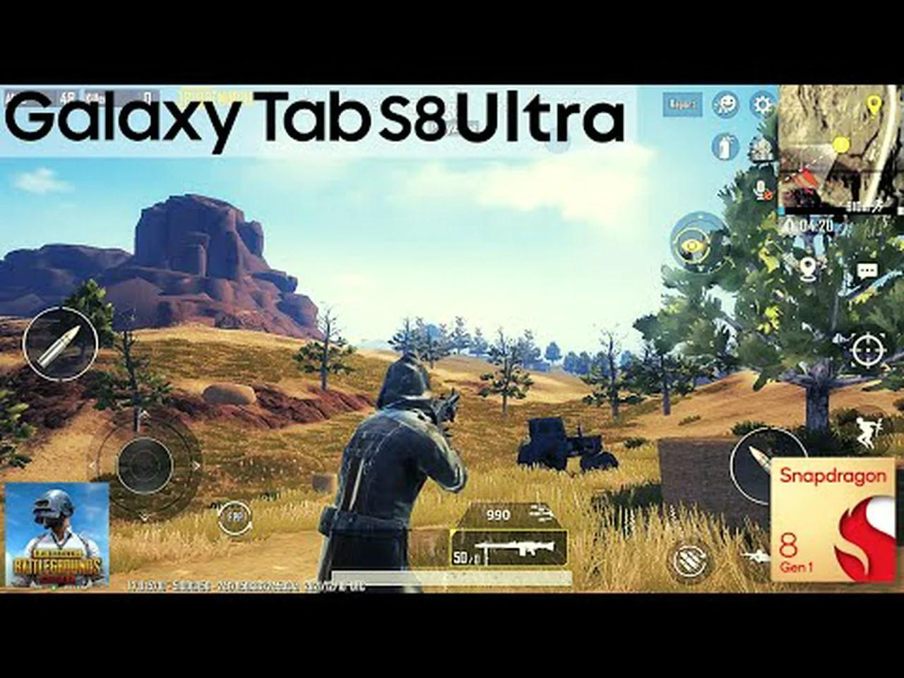 PUBG MOBILE | Android Gameplay | Galaxy Tab S8 Ultra 16/512 Snapdragon 8Gen1 | Max Settings