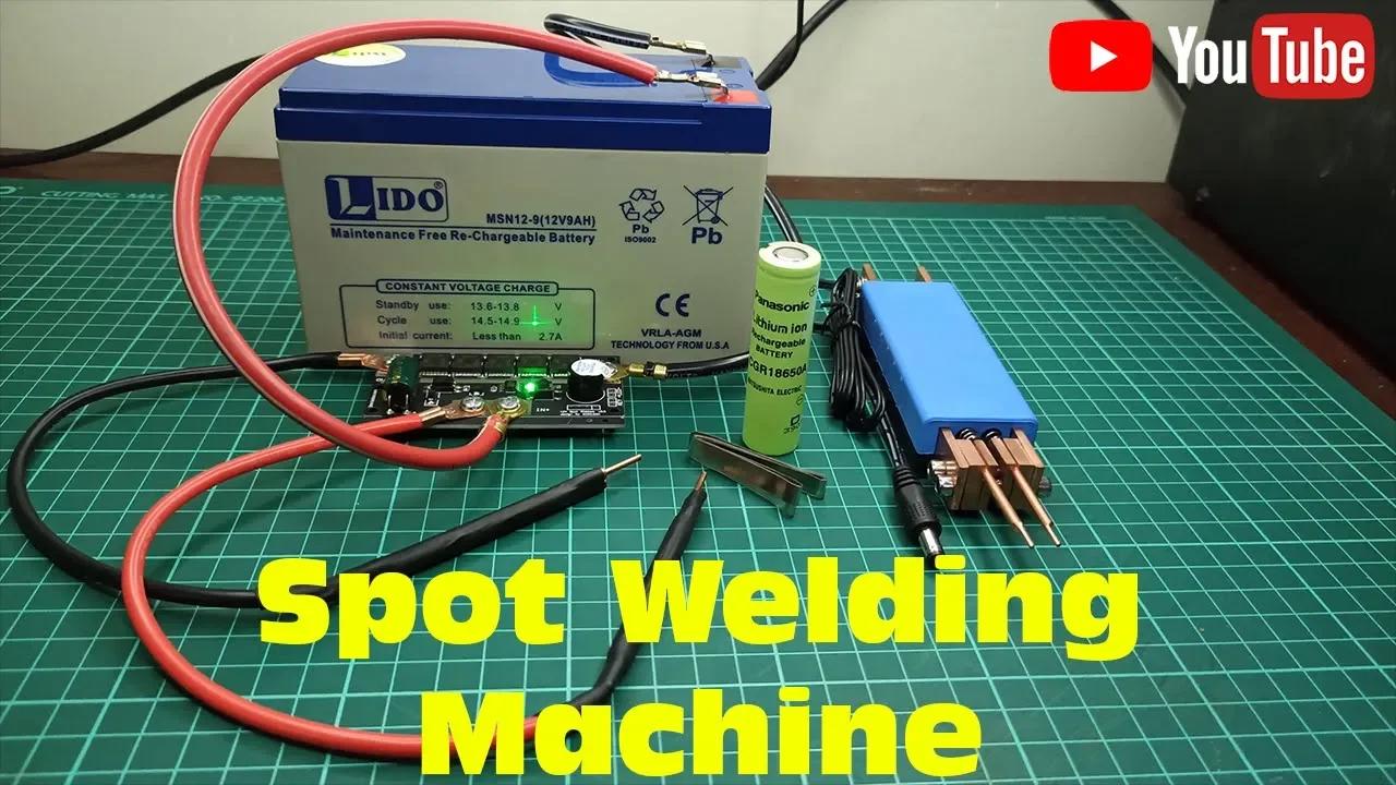 How to make Spot Welding Machine for 18650 lithium ion cell using ...