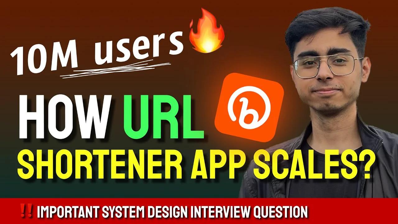 Bitly and TinyURL System Design | Detailed Explanation | Interview Question
