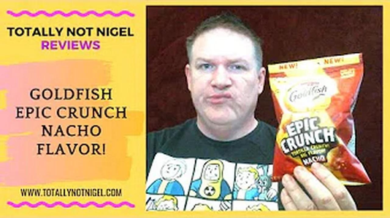 FOOD REVIEW: Goldfish Epic Crunch Nacho Flavor (Part 2 of 2)! TNN Food ...