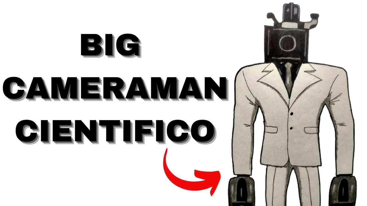 Cómo DIBUJAR al 🎥 BIG CAMERAMAN CIENTIFICO (Skibidi Toilet) How to DRAW ...