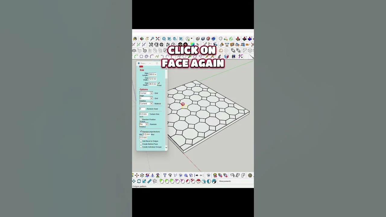 sketchup tutorial / create parametric facade in sketchup