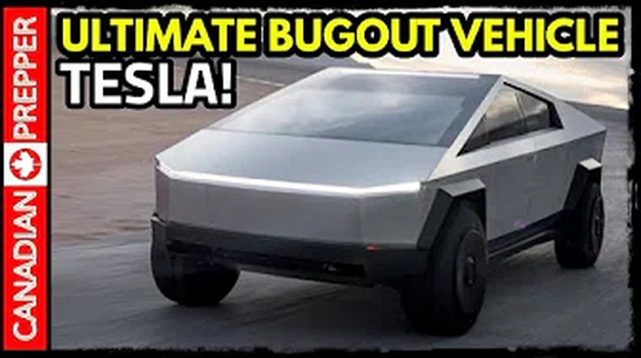 Tesla Built a BEAST of a Bug Out Vehicle! I LOVE IT! CYBERTRUCK