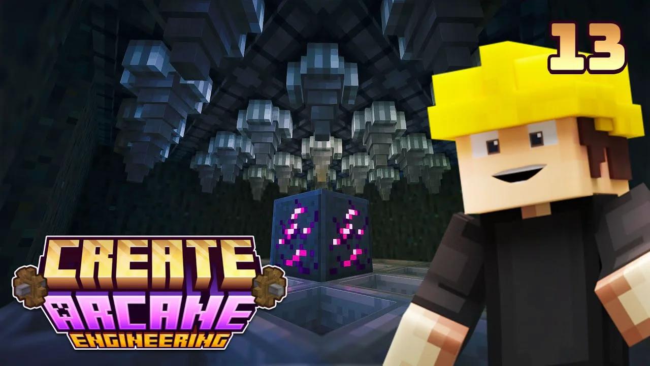 Minecraft: Create Arcane Engineering Ep. 13 - Minage automatique de la ...