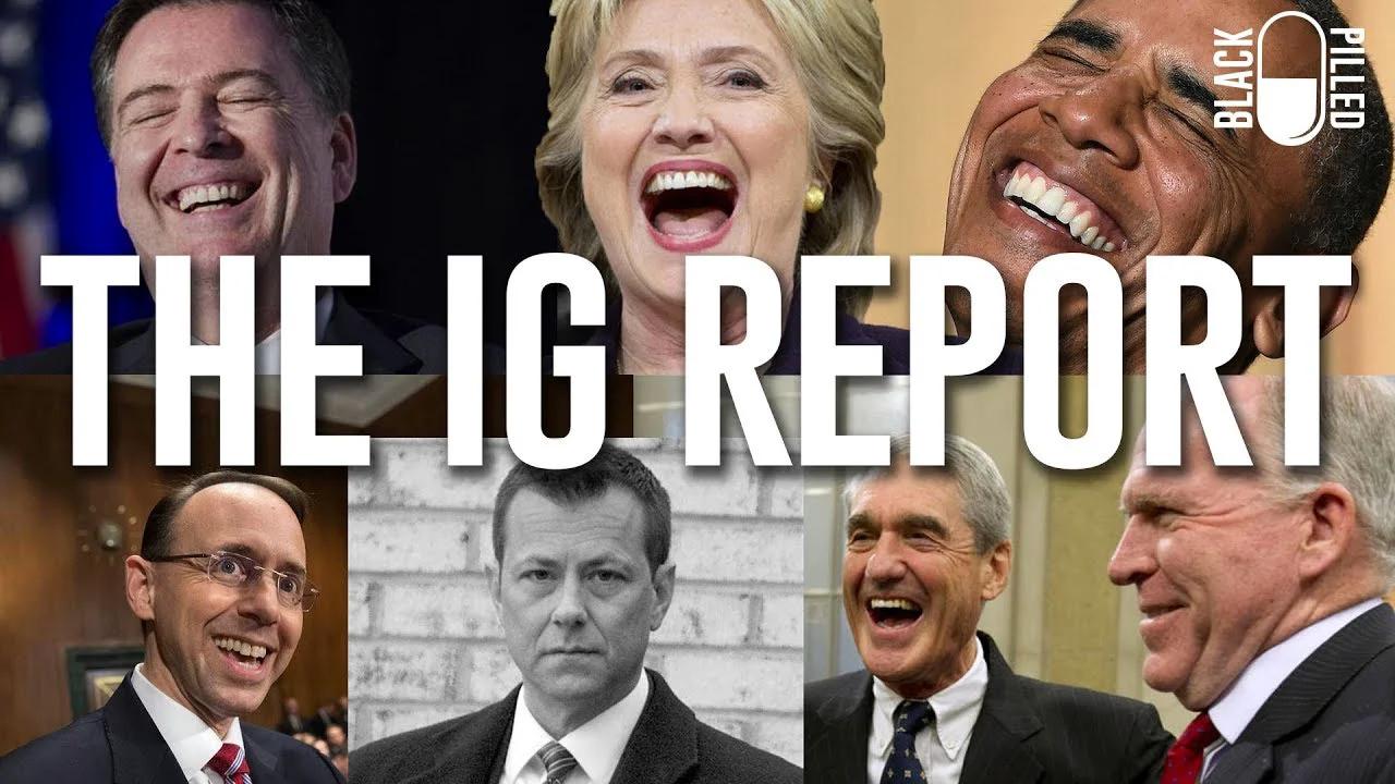 About That IG REPORT...