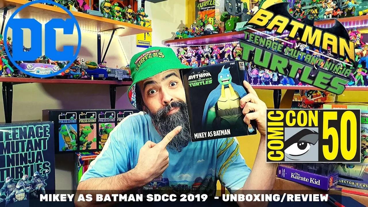 DC COLLECTIBLES MIKEY COMO BATMAN EXCLUSIVO SDCC 2019 - UNBOXING ...