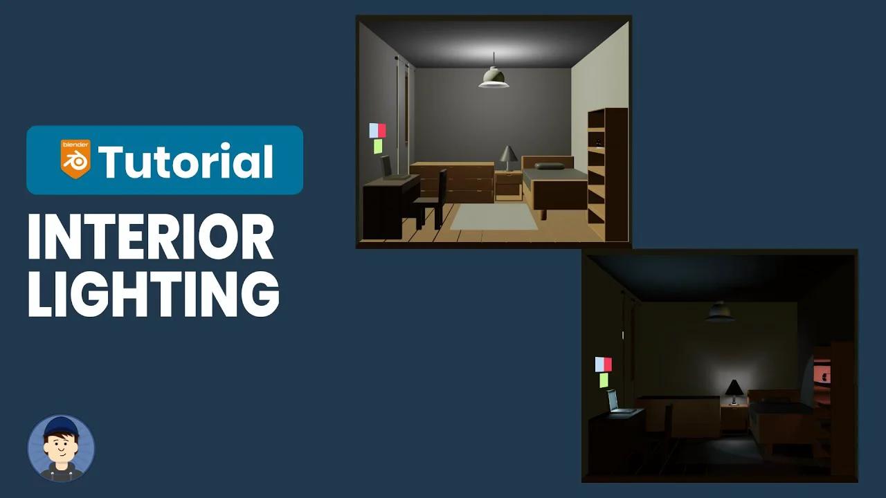 How to light an interior scene using Eevee in Blender [3.3] | Lighting | [REQUESTED]