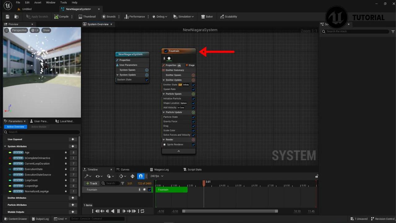 Quick Start Guide For Niagara Vfx Getting Started In Unreal Engine 521 Ue5