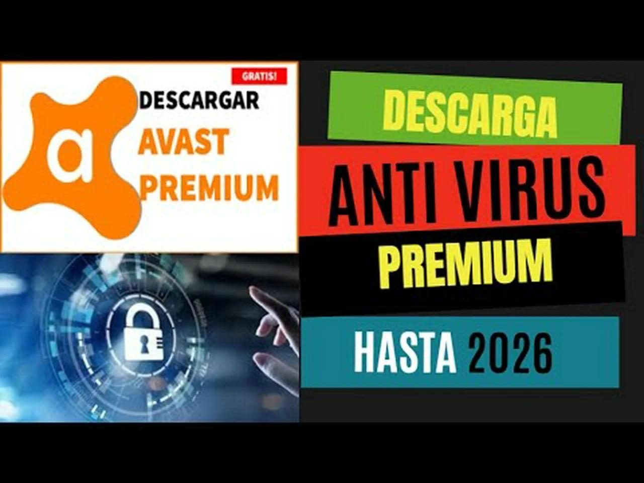 DESCARGAR e INSTALAR AVAST ANTIVIRUS GRATIS - LICENCIA hasta el 2026 - PARA WINDOWS 10, 8.1, 8, 7
