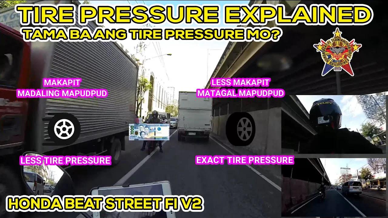 TIRE PRESSURE EXPLAINED (TAMA BA ANG TIRE PRESSURE MO?)