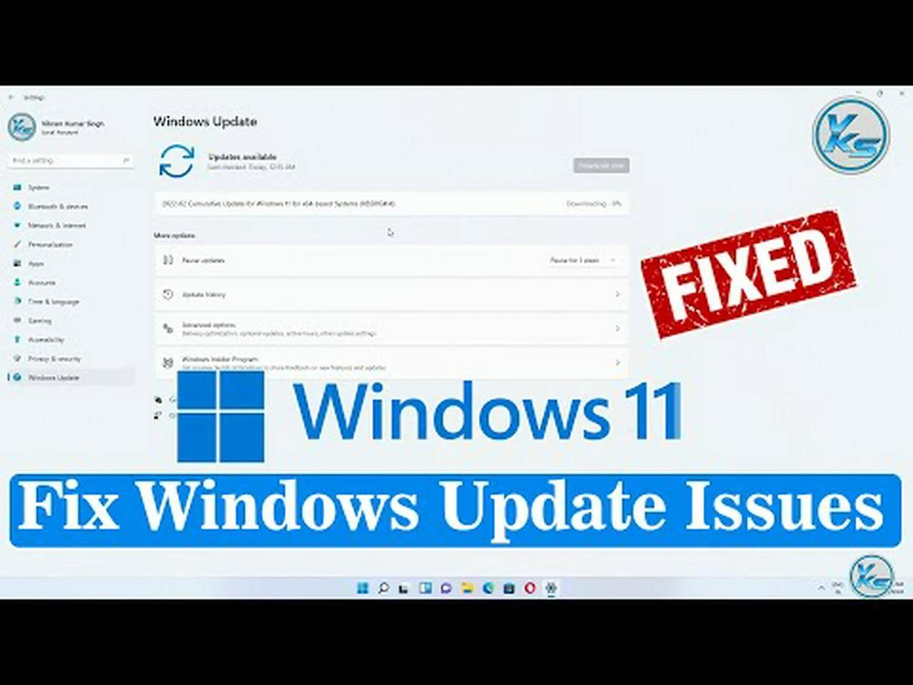 How To Fix Windows 11 Update Issues Windows Not Updating