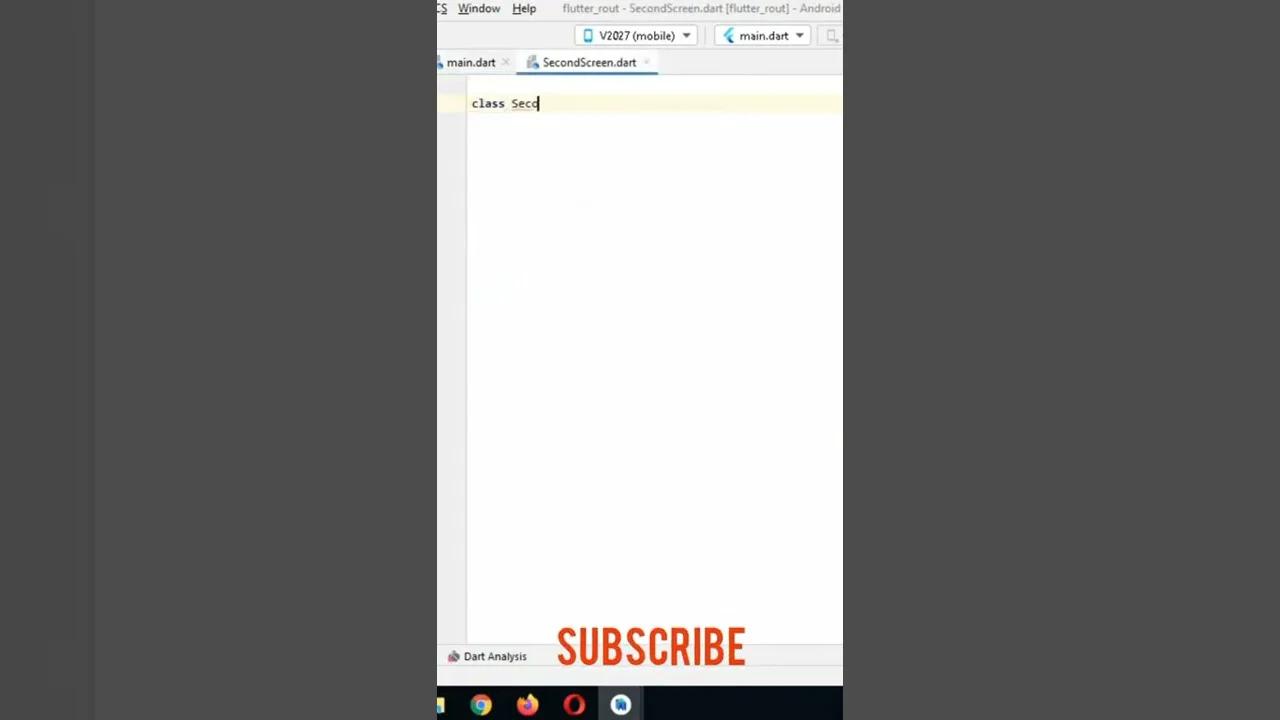 Flutter Navigate to another Activity #short