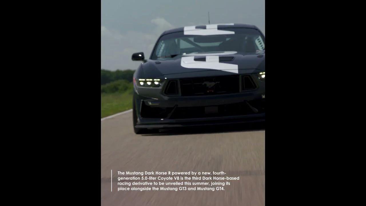 All-New Ford Mustang Dark Horse R - Track Only Racing Series | 5.0L V8 ...