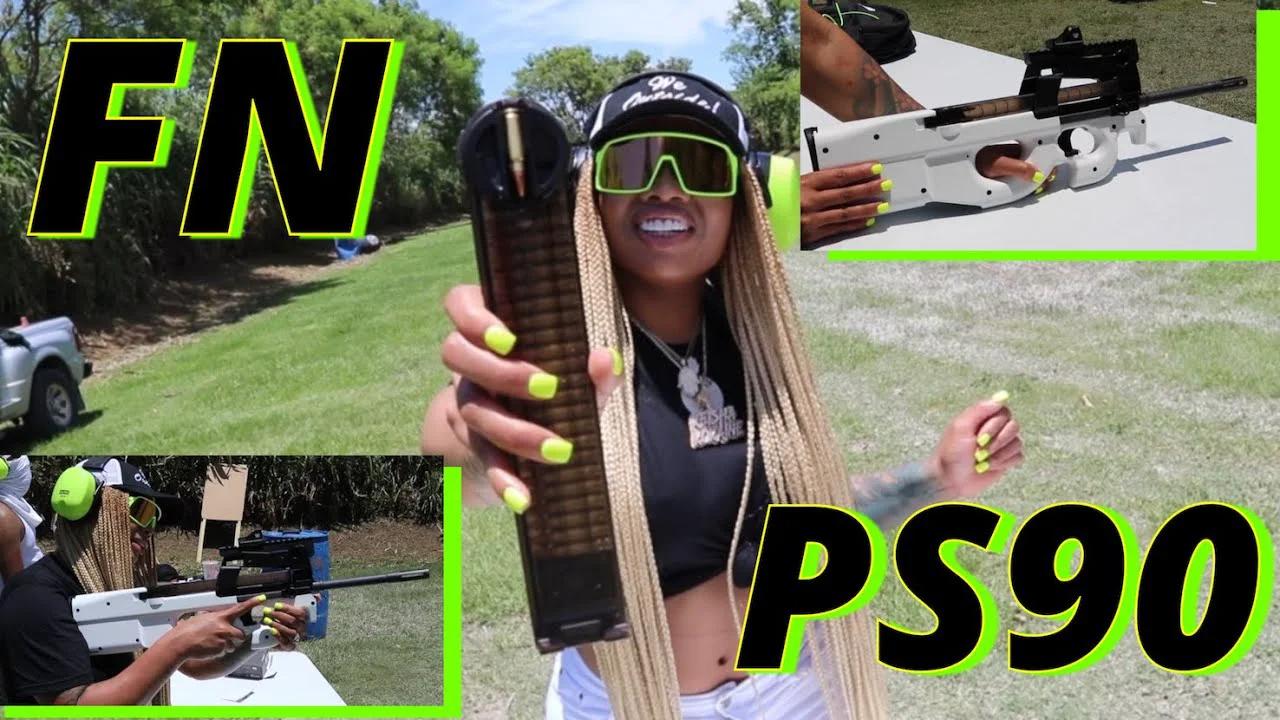 FN PS90 5.7x28 w/ Vortex Viper Red Dot - Alpine White