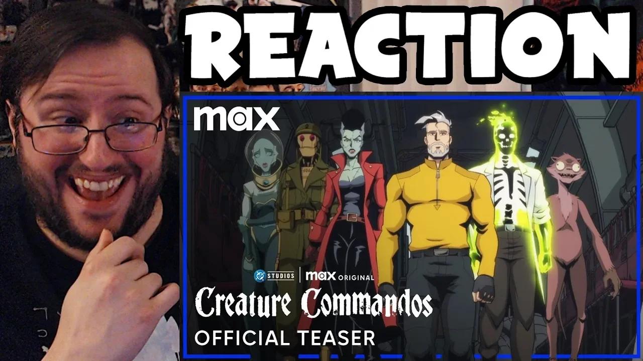 Gor's "Creature Commandos | Official Teaser Trailer" REACTION