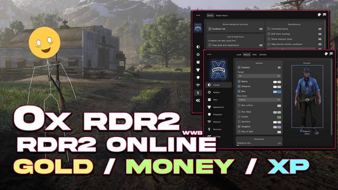 0x RDR2 (PAID Mod Menu) | RDR2 Online | Gold & Money & XP | PAID MENU ...