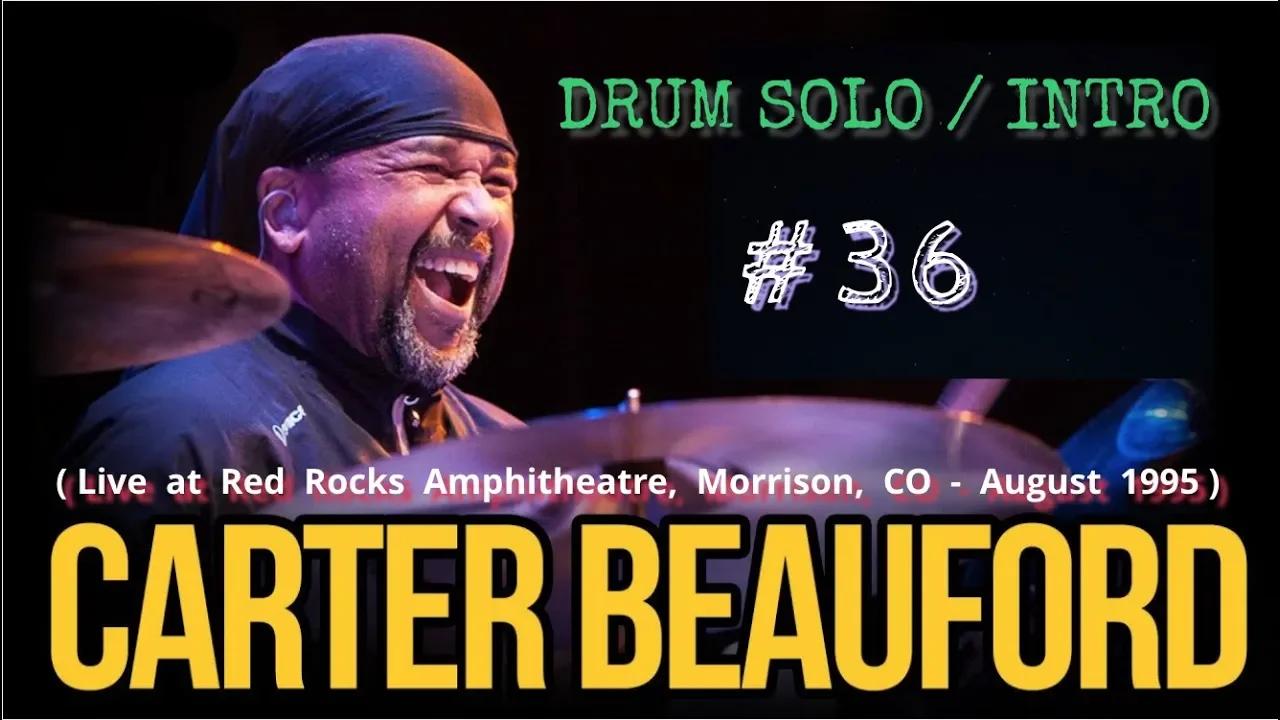 CARTER BEAUFORD GROOVE SOLO TRANSCRIPTION - (Audios)