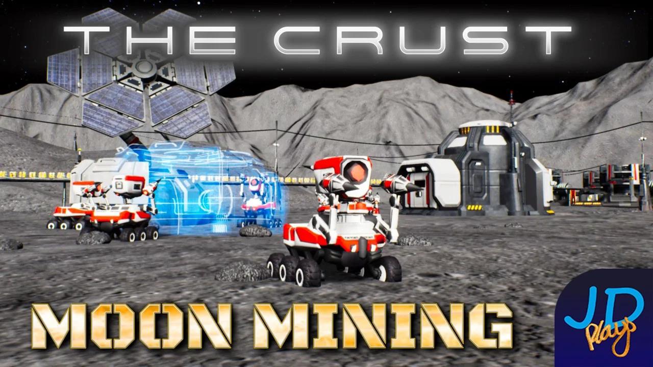 Mining on the Moon 🌕 The Crust Ep 1🚀 First Look 👨‍🚀 Lets Play, Tutorial, Walkthrough
