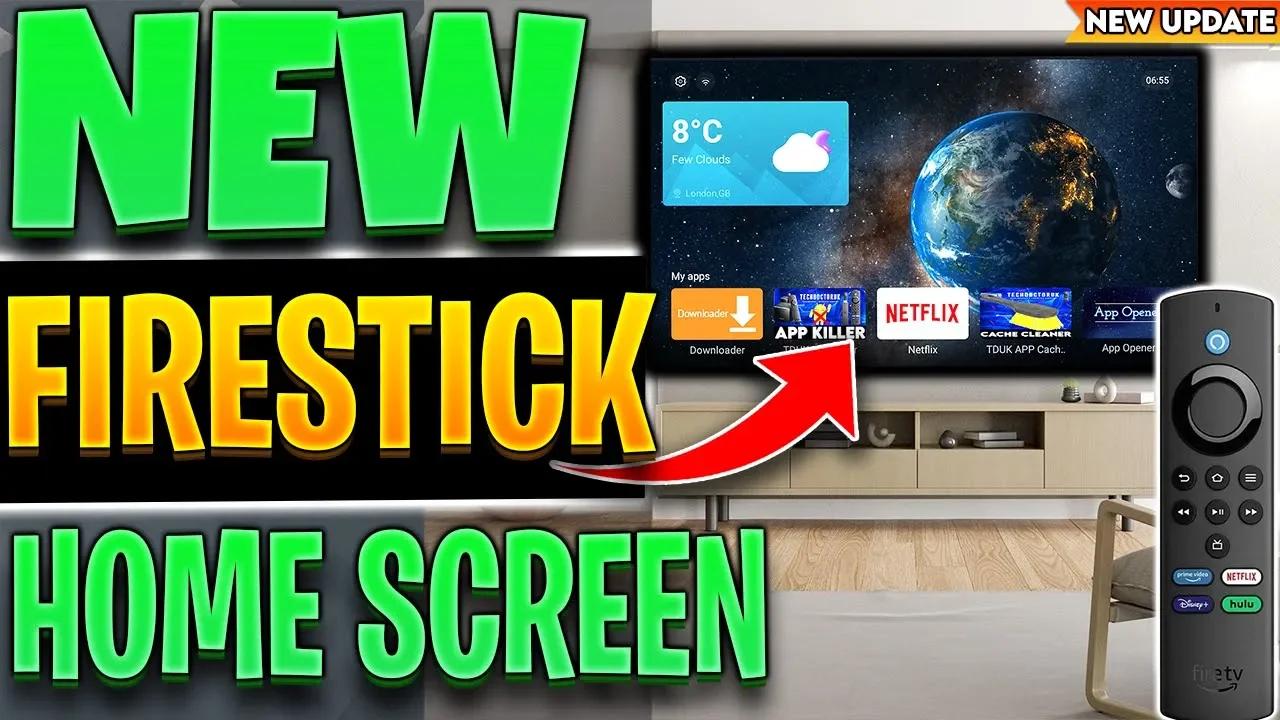 🔴NEW FIRESTICK HOME SCREEN WITH VIDEO WALLPAPERS