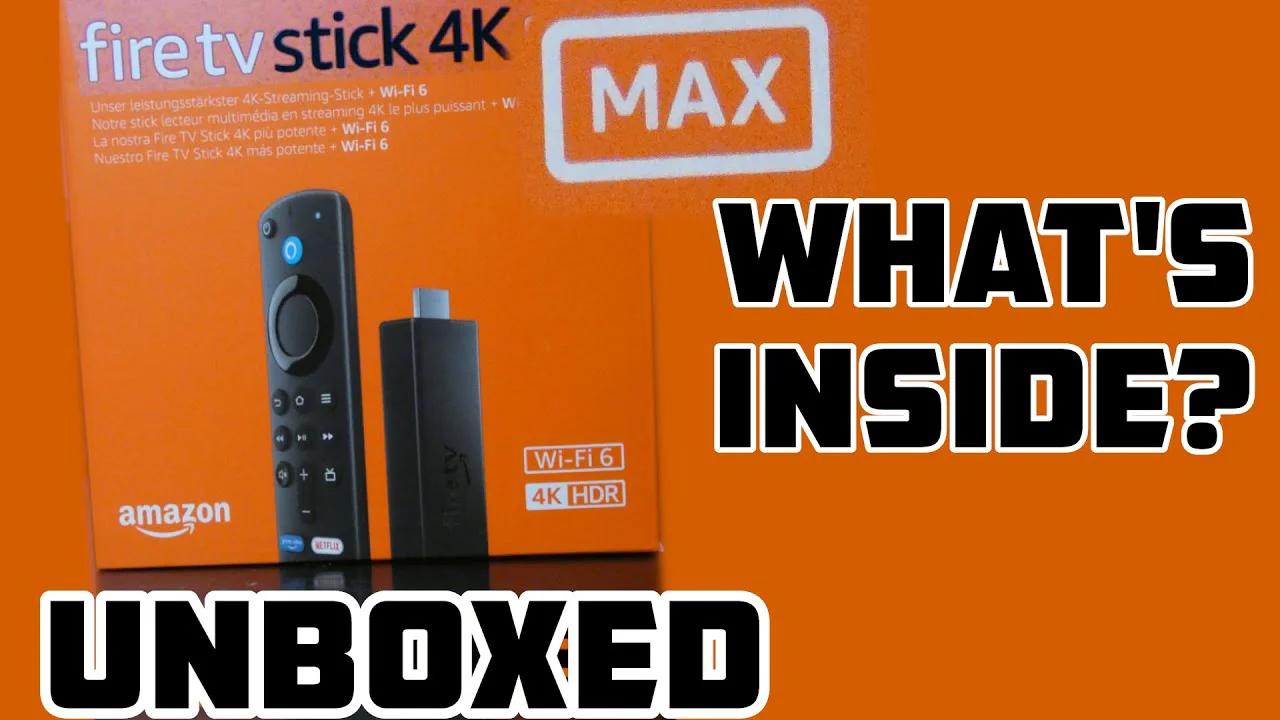 📺🔴 Amazon FireStick 4k MAX - Unboxed, what's inside?